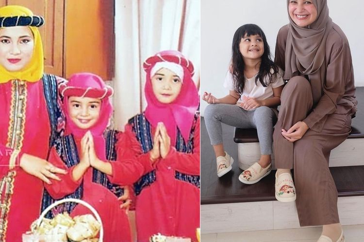 Unggah Foto Jadul saat Jadi Model Kalender, Wajah Shireen Sungkar ...