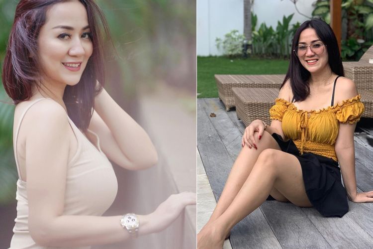 Unggah Foto Berbikini di Kolam Renang, Tante Ernie Si Pemersatu Bangsa Bikin Netizen Heboh