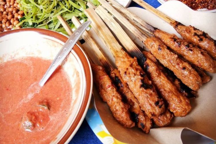 Begini Resep Sate Pusut Khas Lombok