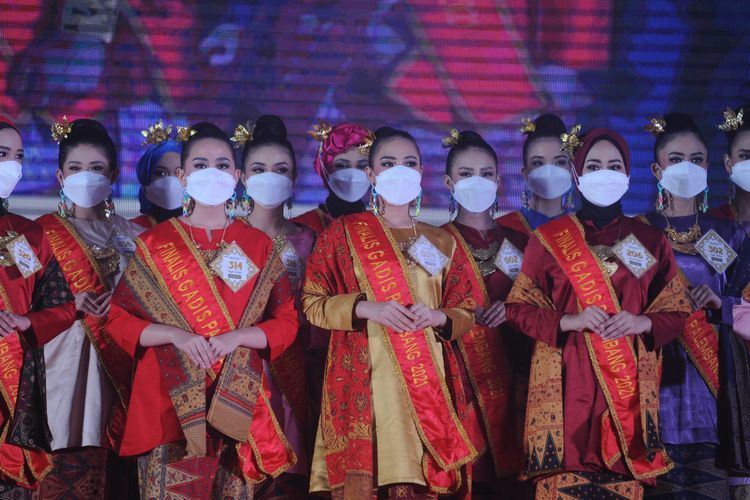 FOTO: Pemilihan Bujang Gadis Palembang 2021