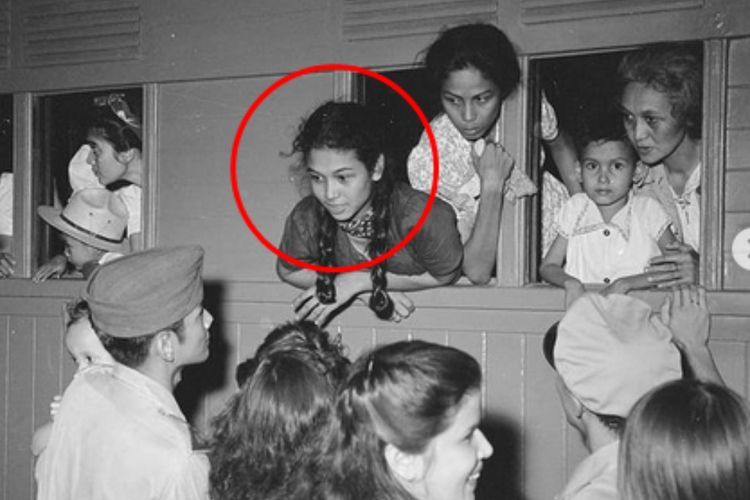 Wajah Rupawan Cewek Jadul di Jakarta Tahun 1948 Viral, Tatapan Mata ...