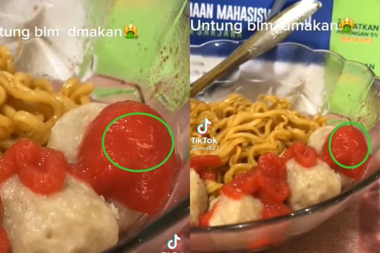 Viral, Cewek Curhat Gagal Makan Mie Ayam karena Saus Penuh Belatung, Netizen Ikut Bingung