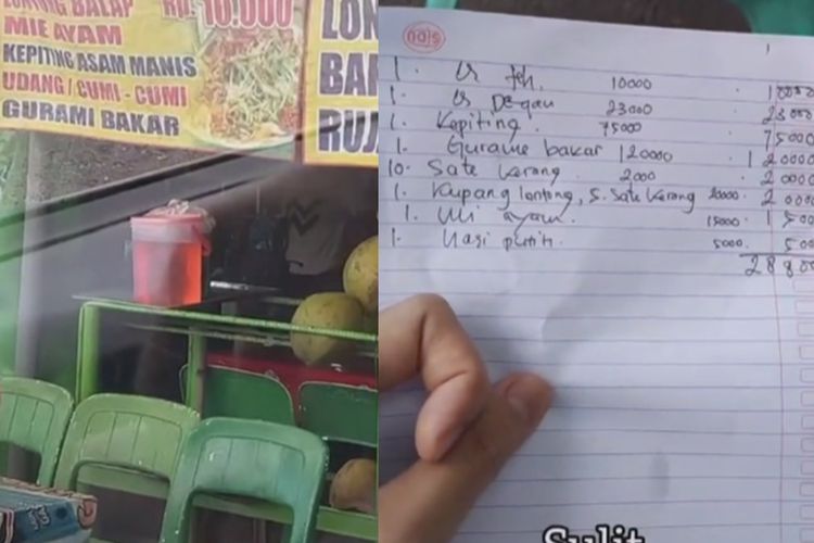 Zonk! Pria Ini Kena Getok Harga, Gurame Bakar di Spanduk Rp10 Ribu ...