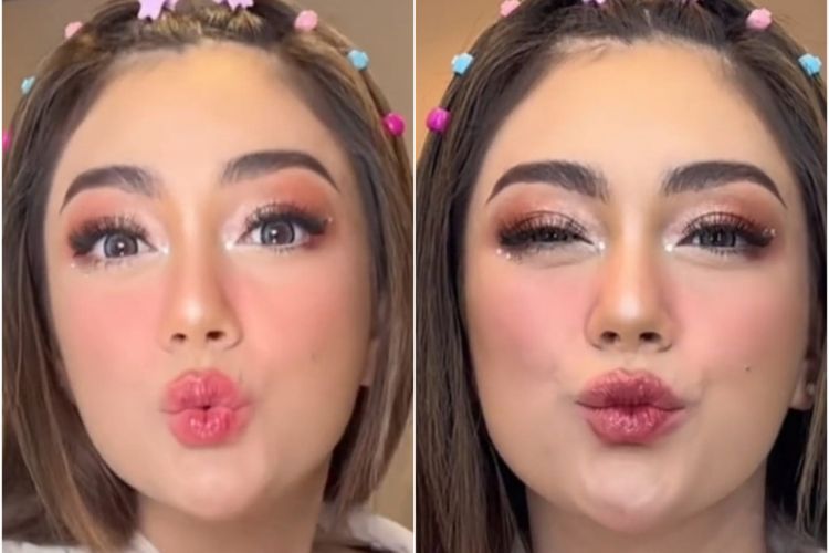 Tutor Makeup Bibir Filler Andalan Celine Evangelista: Emang Udah Cantik ...