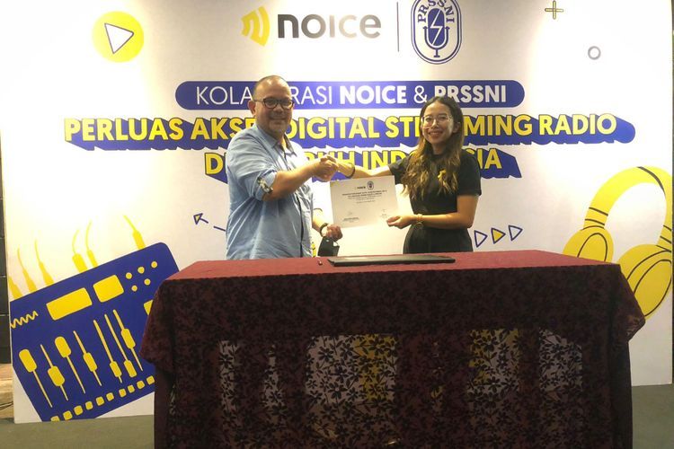 NOICE-PRSSNI Buka Akses Layanan Streaming bagi Radio Swasta di Seluruh Indonesia