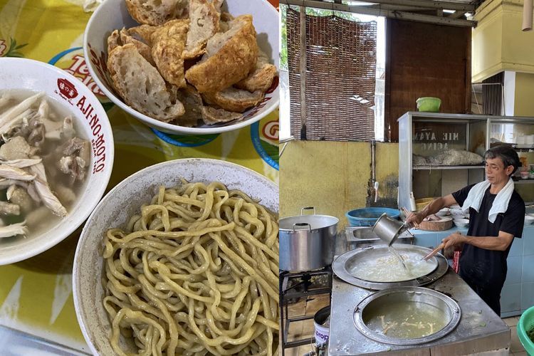 Cobain Mie Ayam Acing, Bakmi Ayam Kampung Legendaris di Jakarta: Halal, Gak Pelit Topping!