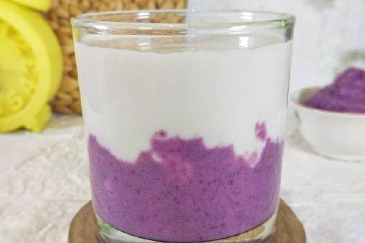 Ide Takjil Ramadan: Resep Goguma Latte, Perpaduan Ubi Ungu dan Kopi Susu