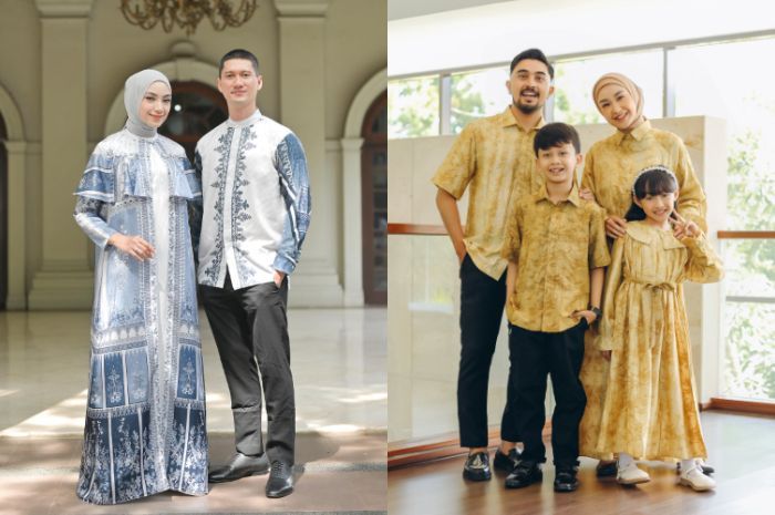 6 Model Baju Couple Keluarga untuk Lebaran, Simple Elegan!