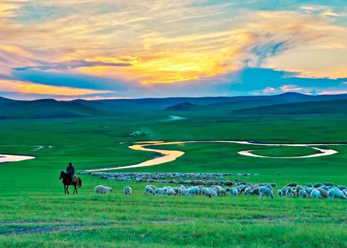 Indahnya Hamparan Rumput 1.200 Meter di Hulunbuir Prairie China ...