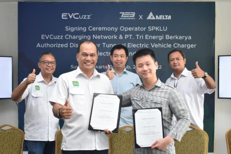 EVCuzz Charging Network Kolaborasi dengan Tri Energi Berkarya di Bidang ...